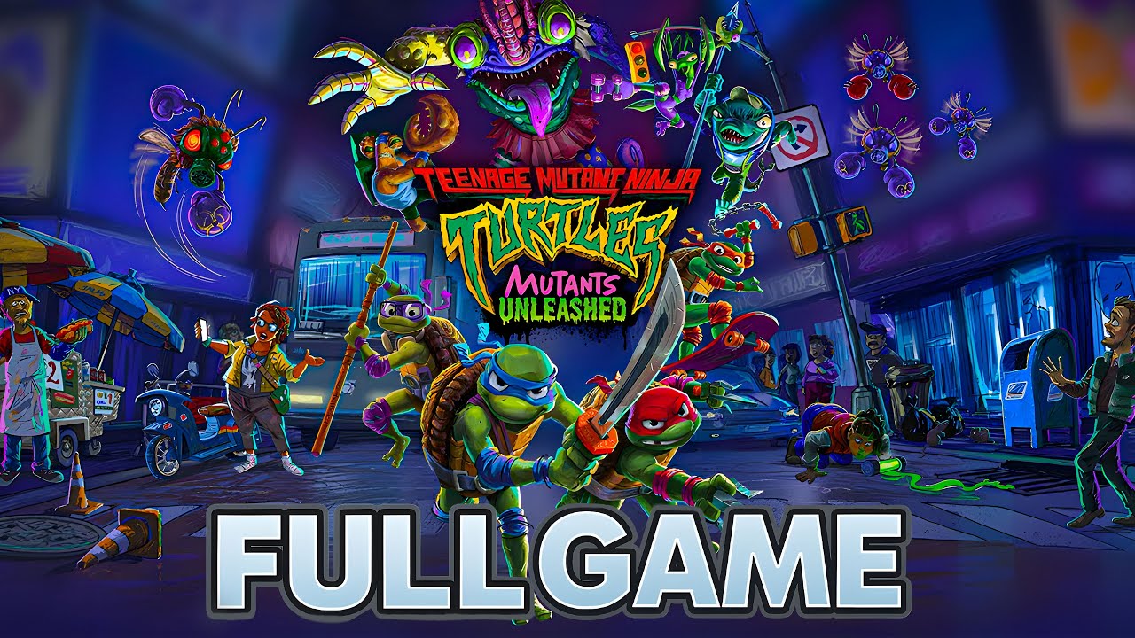 Teenage Mutant Ninja Turtles: Mutants Unleashed | FULL GAME Walkthrough ...