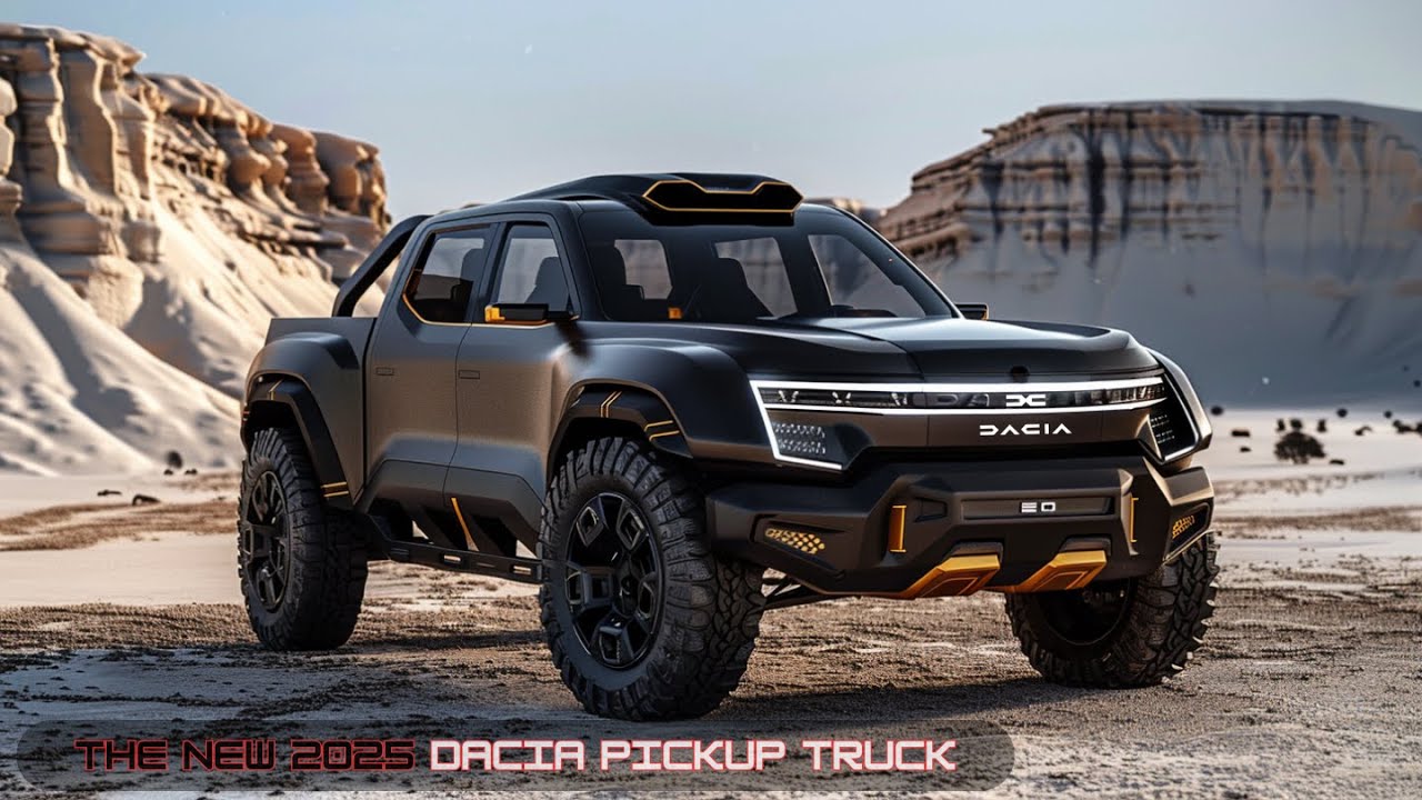 The 2025 Dacia Pickup Truck: Where Affordable Utility and Contemporary Design Harmonize!! - YouTube