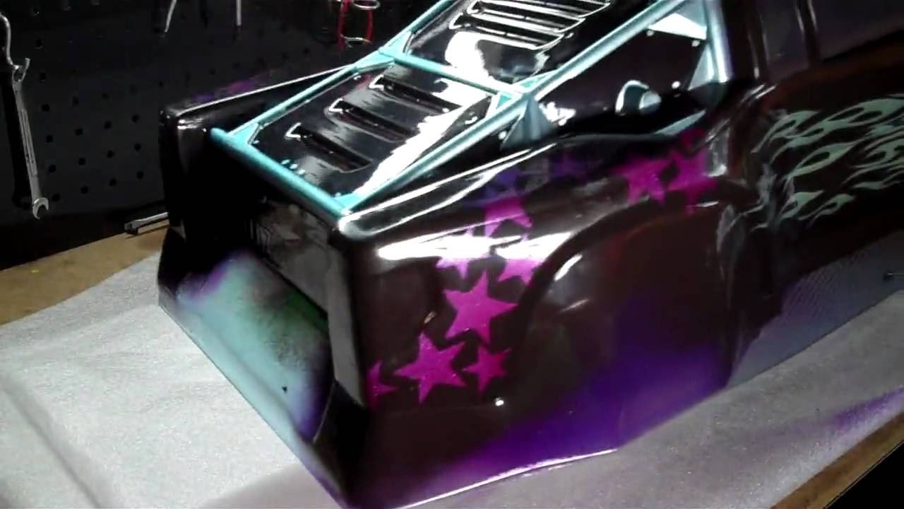 JConcepts Ford Raptor SVT paint & trim part 4 - YouTube