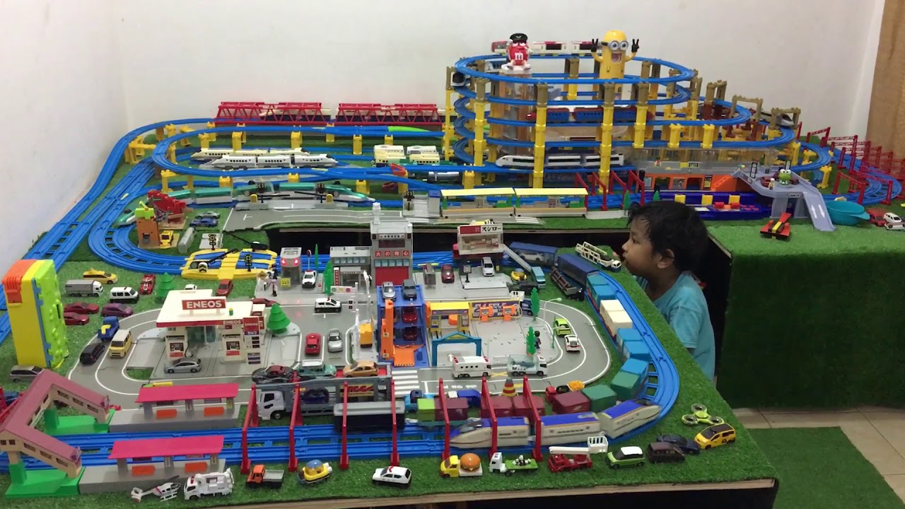 Plarail Train and Layout - YouTube