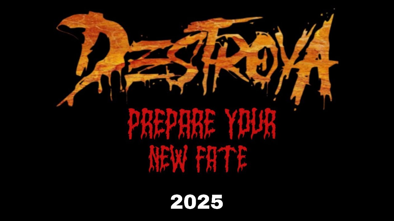 DESTROYA - Prepare Your New Fate + Lyrics (Thrash Metal Indonesia ...