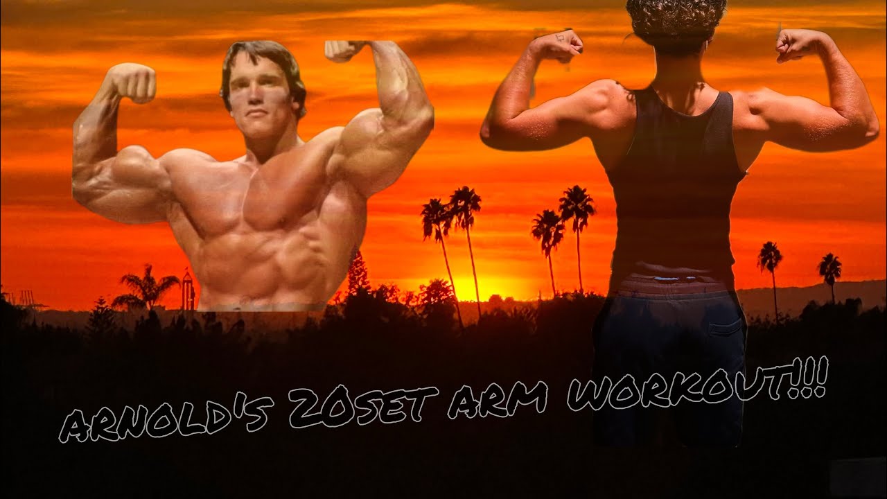 Arnold's Arm Workout (20 SETS!!😳) - YouTube