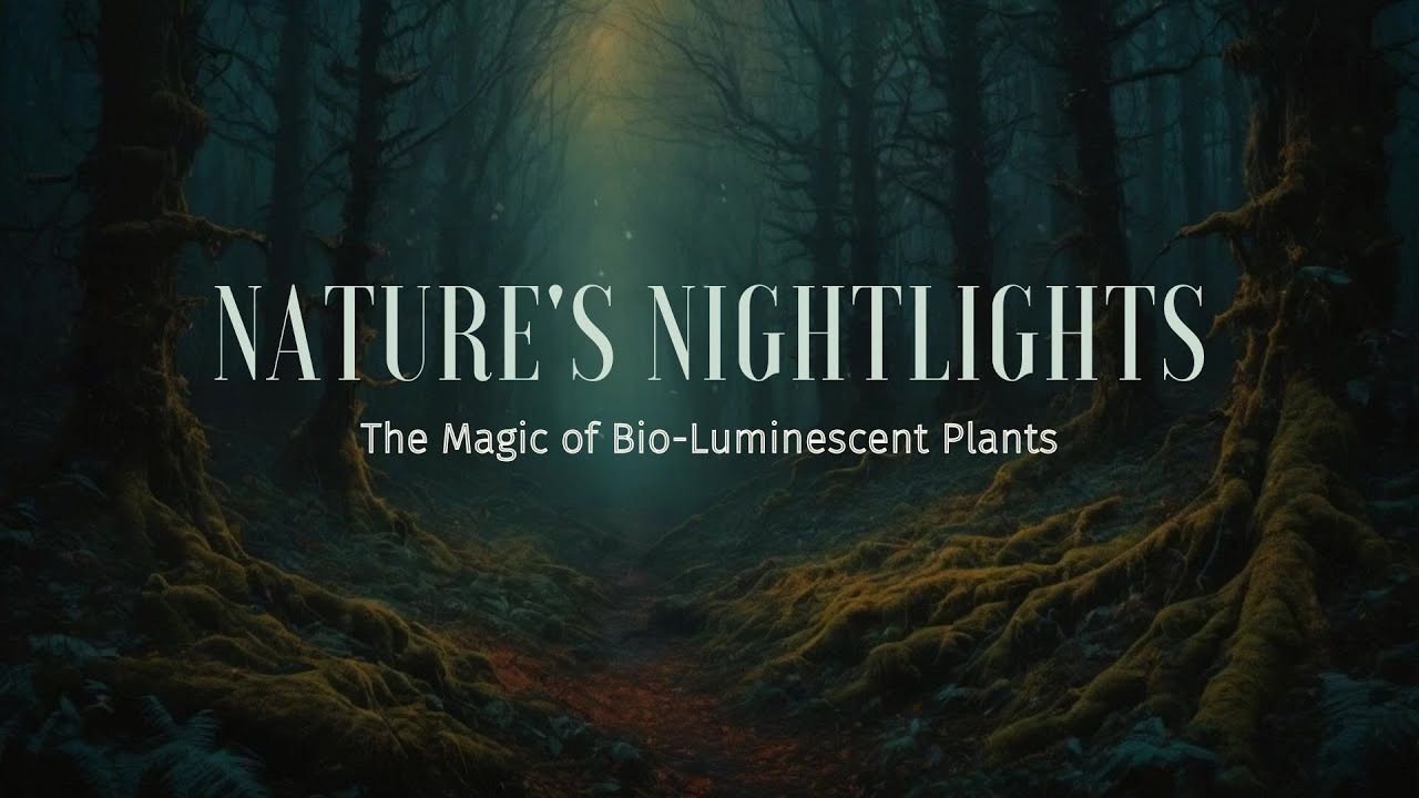 The Secret of Bio-Luminescent Plants unveiled ⏐ Magic of Bio ...