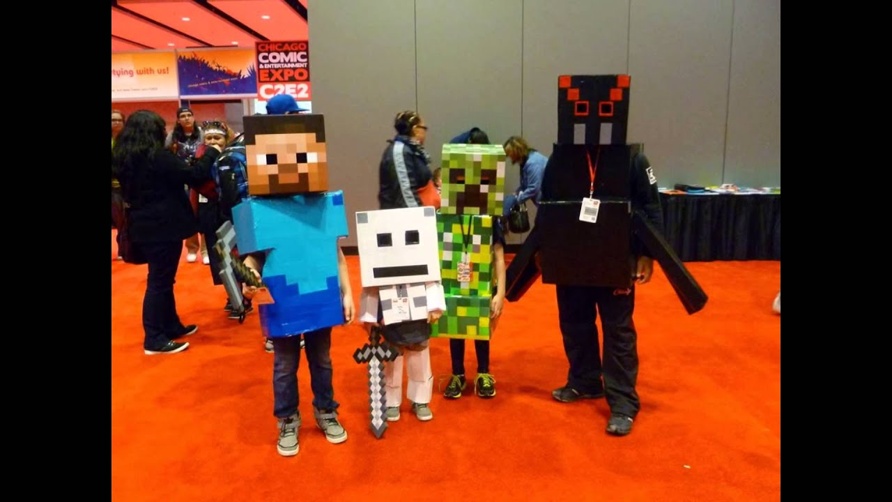 Cosplay of the Minecraft - YouTube