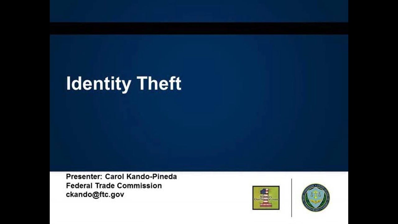 Federal Trade Commission: Identity Theft – Repairing the Damage ...