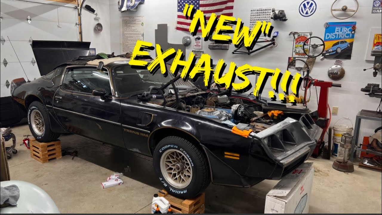 79 Trans Am Exhaust Repurposing and More. - YouTube