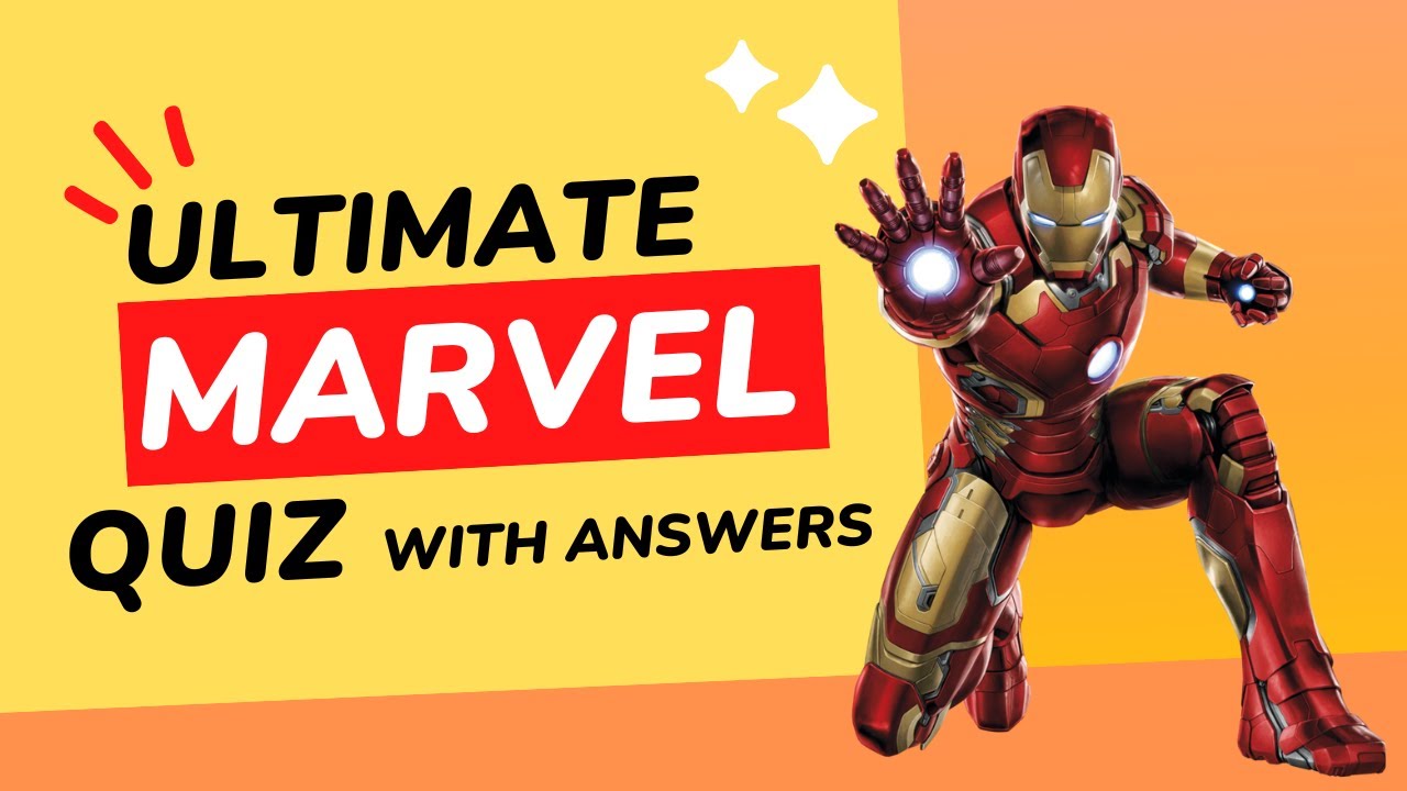 ULTIMATE MARVEL QUIZ WITH ANSWERS - YouTube