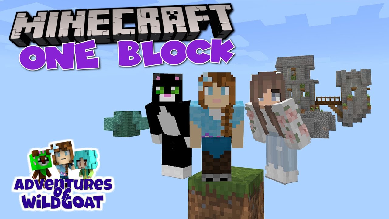 Don't Fall! One Block Challenge - Minecraft Bedrock - YouTube