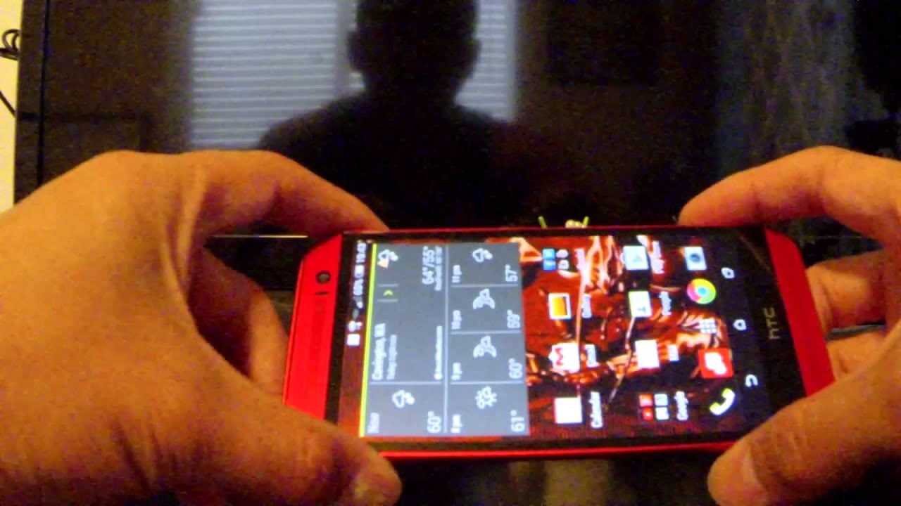 Verizon HTC One M8 (RED) 1 week Review - YouTube