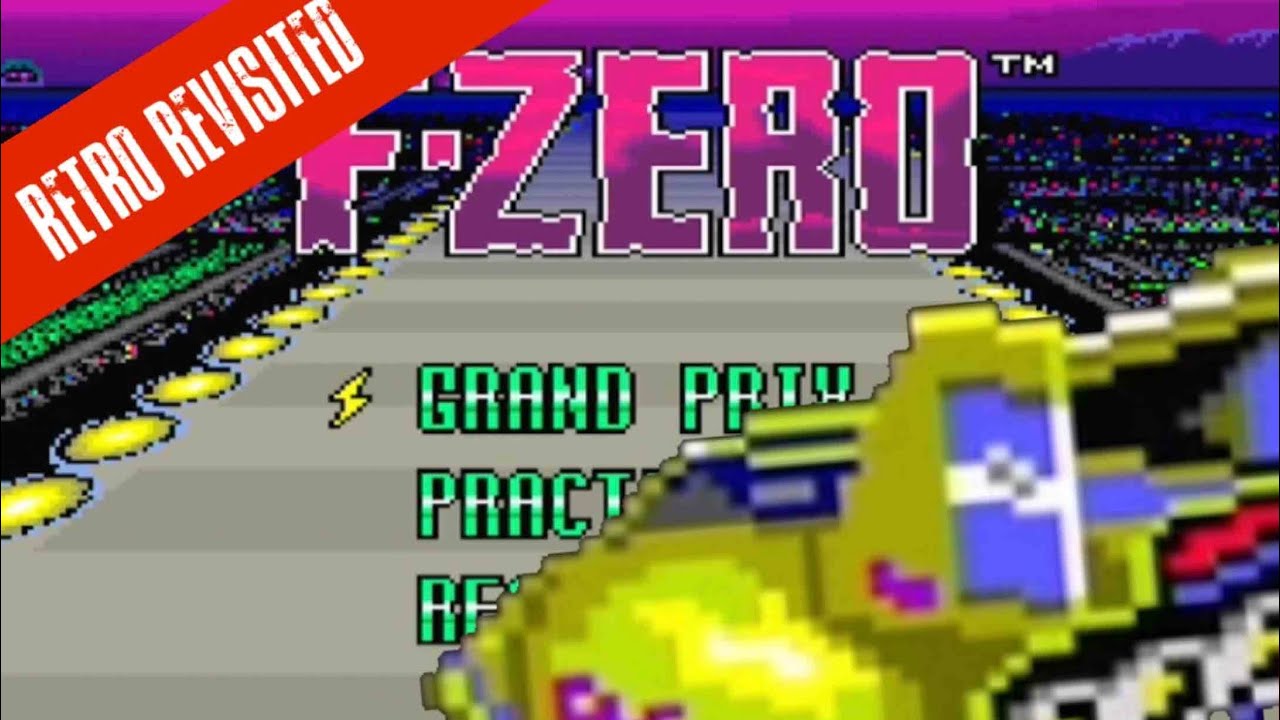 F-Zero SNES Grand Prix Gameplay Retro Revisited - YouTube