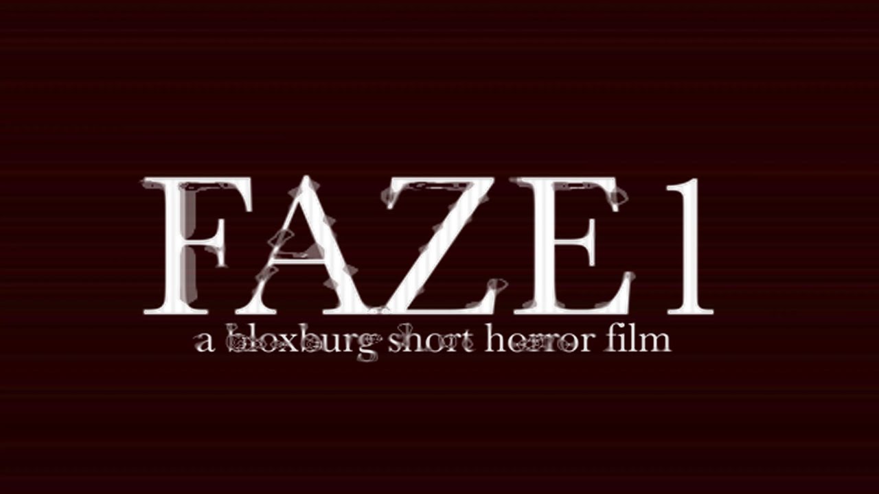 FAZE 1 - A BLOXBURG SHORT HORROR FILM (Official Short Film) - YouTube