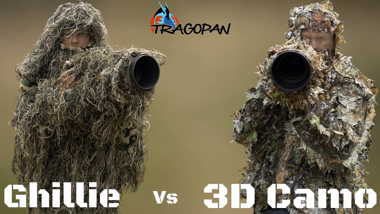 Wildlife Photography | GHILLIE or 3D CAMO ? - YouTube