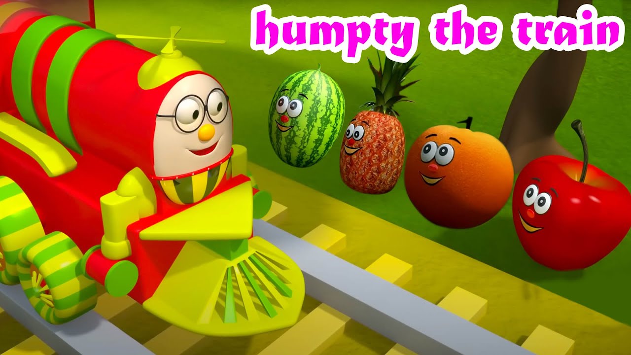 Humpty the Train on a Fruits Ride | हम्प्टी ट्रैन और उसके फल दोस्त ...