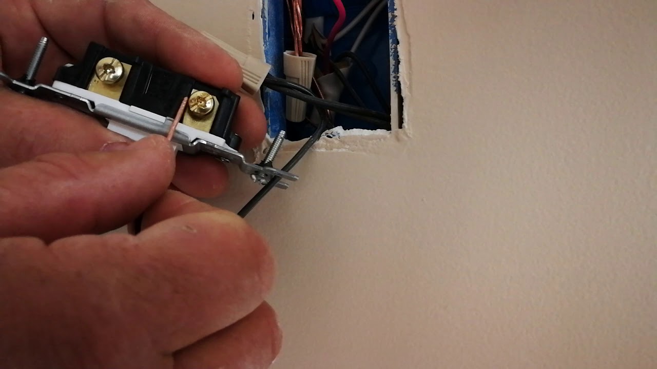 Great quick wire connection to switches and outlets - YouTube