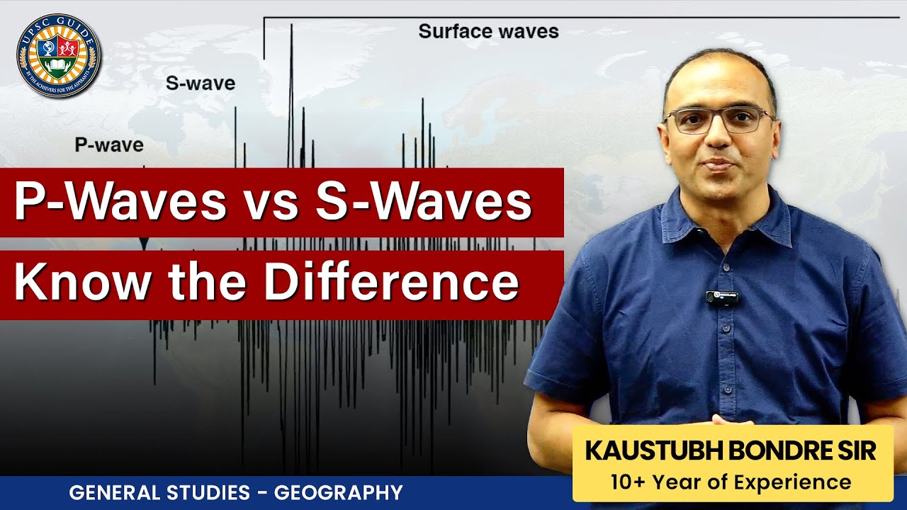 P-Waves vs S-Waves Explained | Earthquake Seismic Waves | UPSC ...