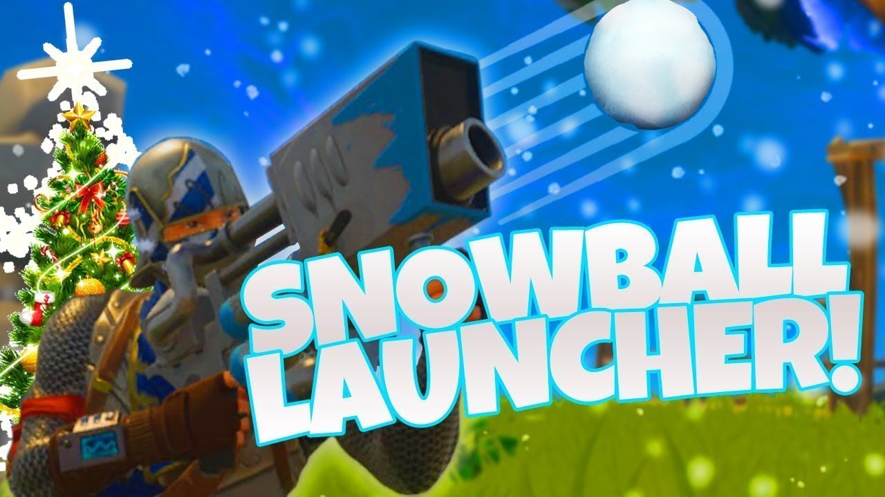WINNING W/ The New *SnowBall Grenade Launcher!* Fortnite: Battle Royale ...