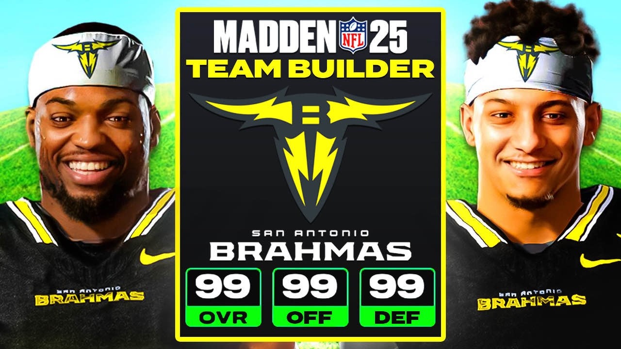 I Created the FIRST EVER Team in Madden HISTORY! - YouTube