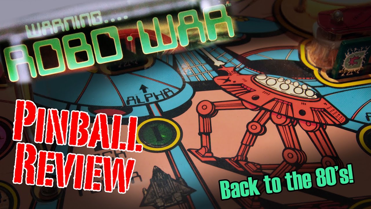 Gottlieb Robo-War Pinball Review - YouTube