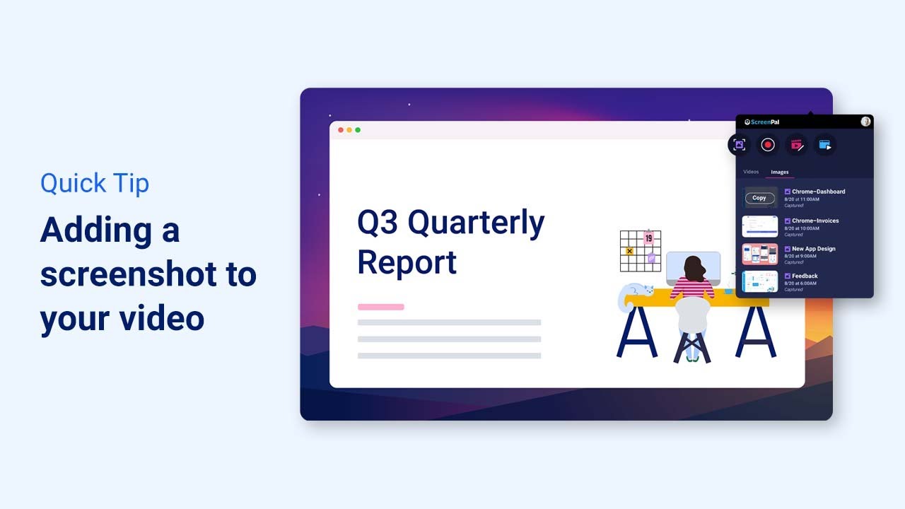 Adding a Screenshot to Your Video - YouTube