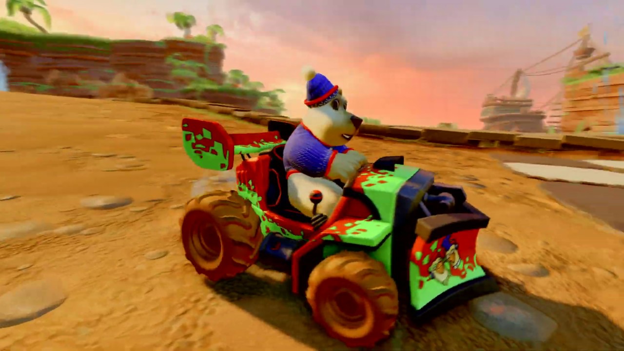 Crash Team Racing Nitro Fueled Time Trial Crash Cove - YouTube
