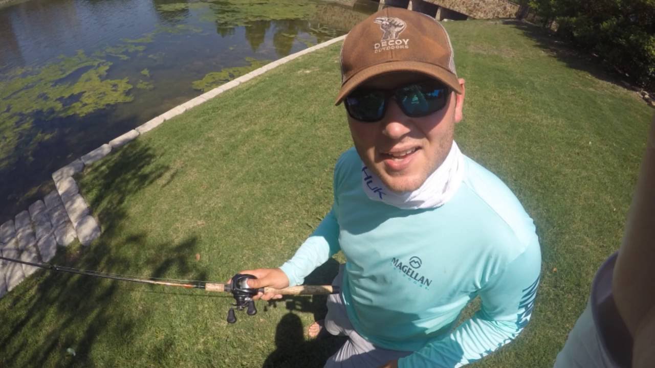Pond Fishing Frisco, Texas - YouTube