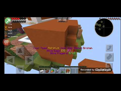 Jugando eeg wars en minecraft pe - YouTube