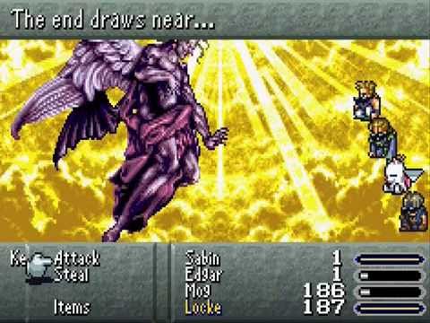FF6 NMG Kefka Fight - YouTube
