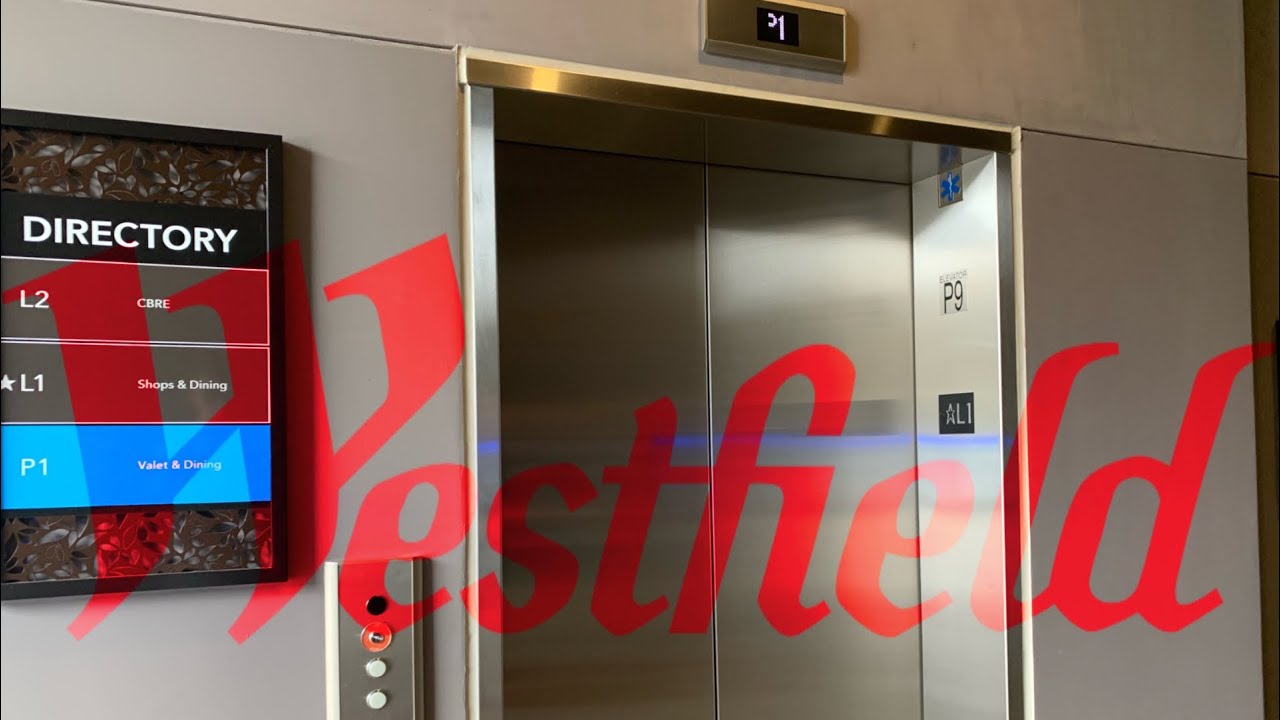 KONE elevator near valet parking and CBRE, Westfield UTC Mall, LaJolla ...