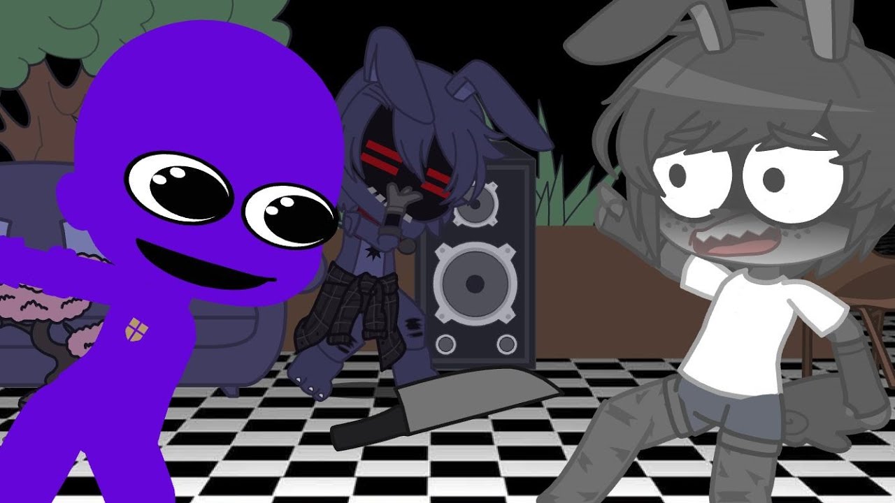 Friday Night Funkin’: VS Purple Guy FULL WEEK + Secret Ending - YouTube