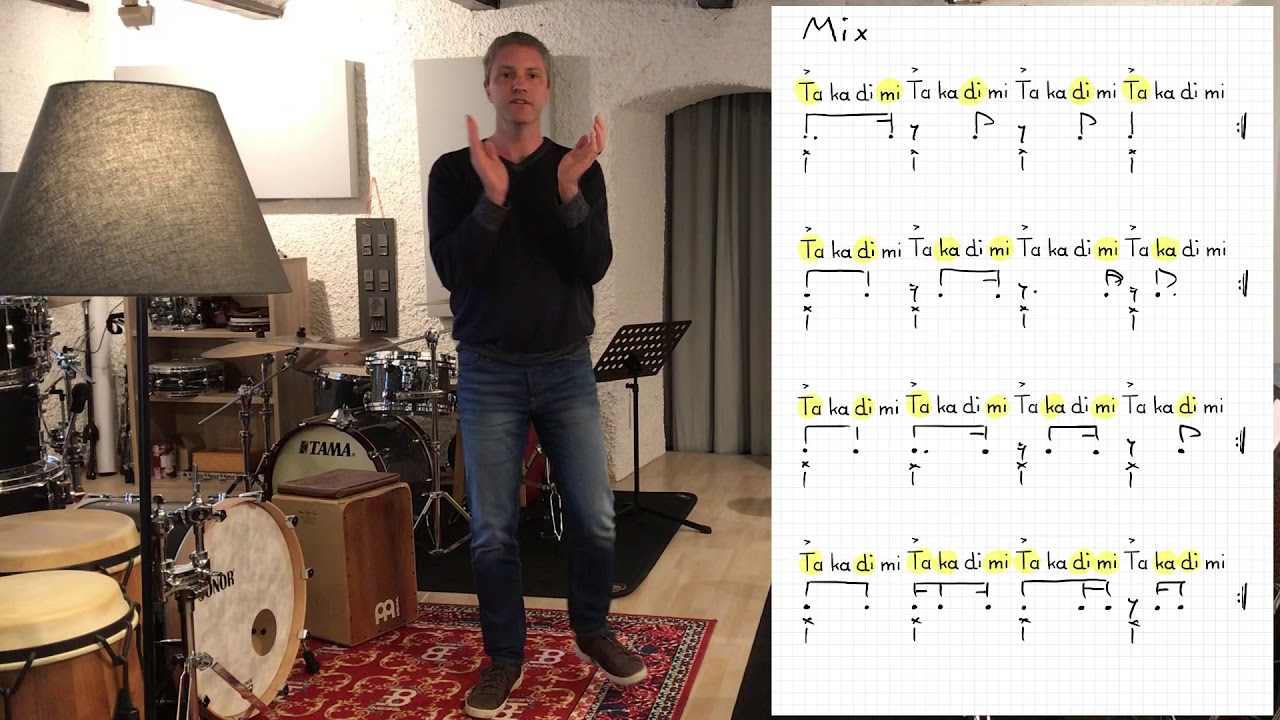 Rhythmus Workshop Teil 4: 16tel Noten - YouTube