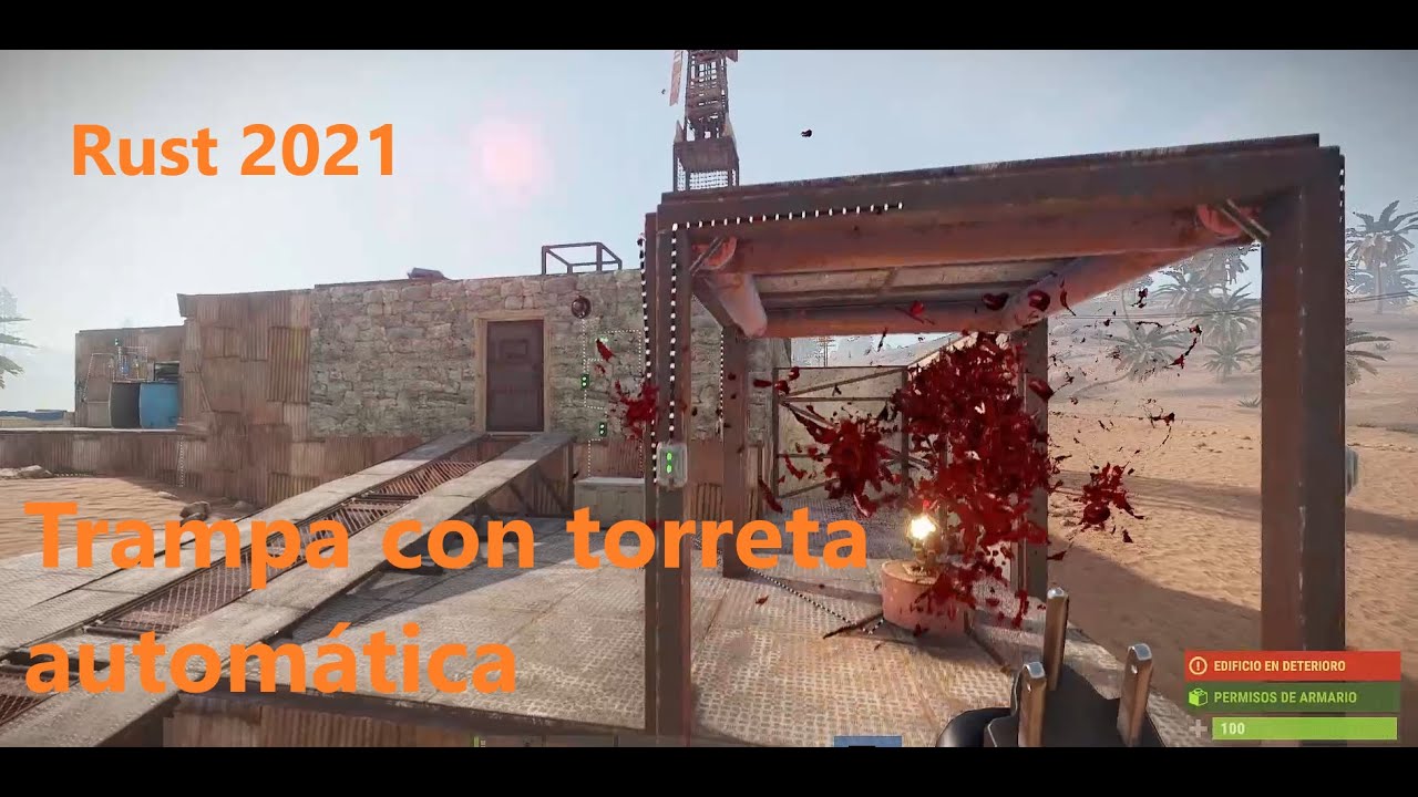 Rust 2021 Tutorial - Trampa con Torreta Automática 👌 - YouTube