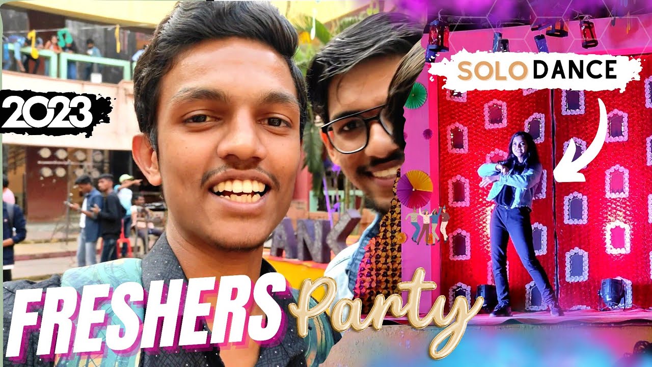 dbatu extc freshers party 2023 | freshers party in colleges - YouTube