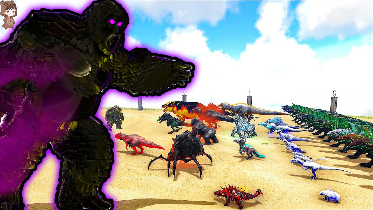 Shadow Boss VS Mod Dinosaurs| ARK Mod Battle Ep.330 - YouTube