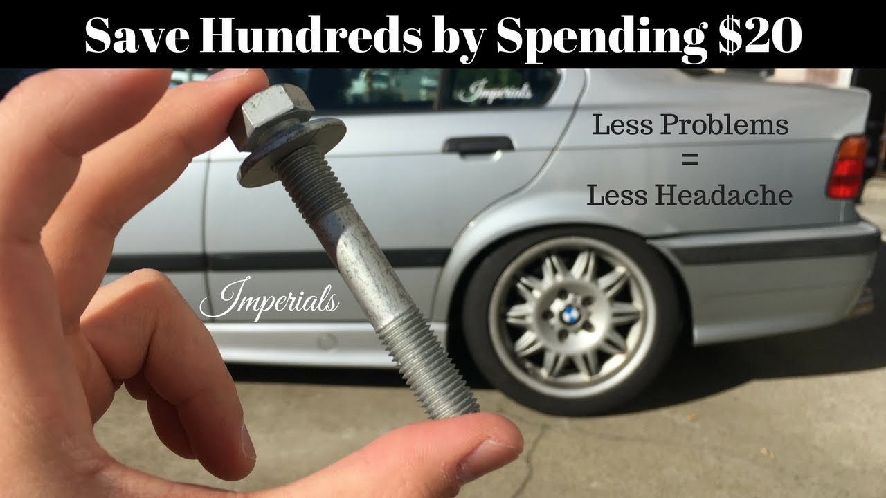 Front Diff Bolt Upgrade l E36 M3 - YouTube