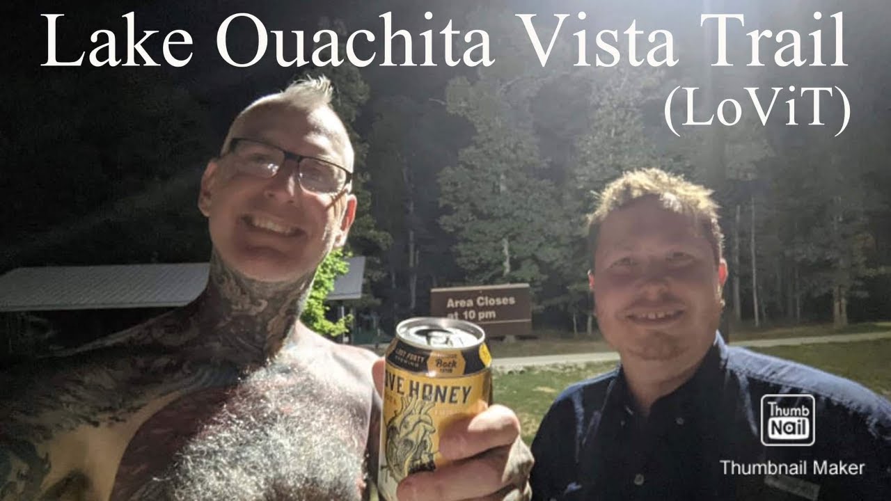 Lake Ouachita vista trail (LoViT) - YouTube
