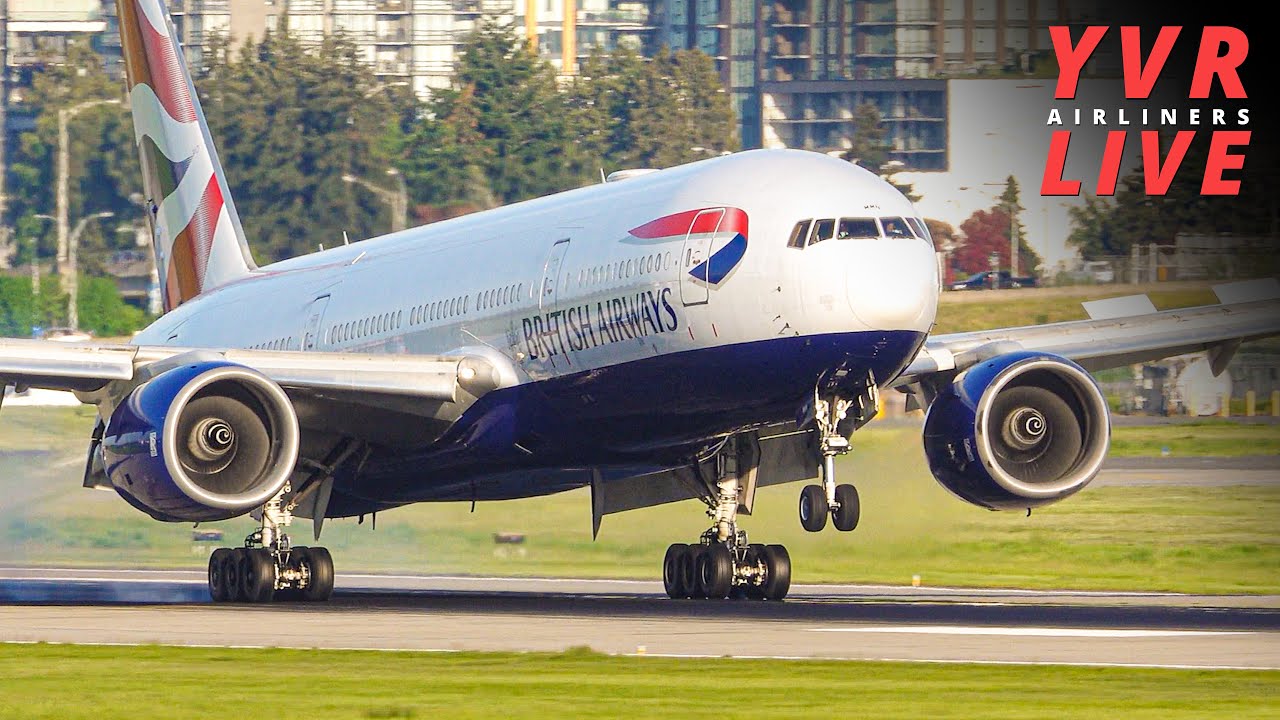 🔴 Vancouver Airport LIVE | Plane Spotting Live - YouTube