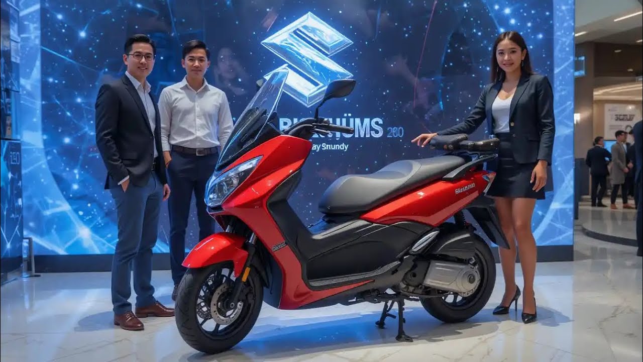 2025 Unboxing Suzuki Burgman 180 Finally launched.!!! - YouTube