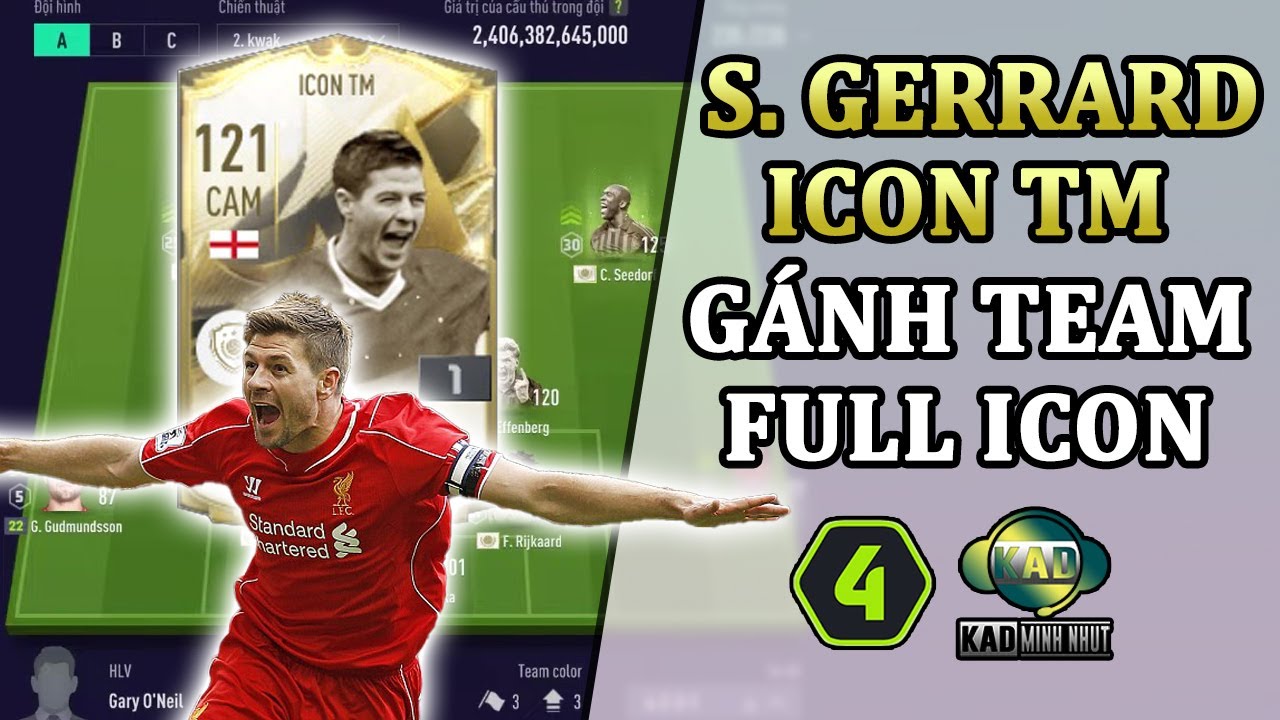 S. Gerrard ICON TM TỎA SÁNG giữa dàn ICON Ballack, Effenberg, Seedorf ...