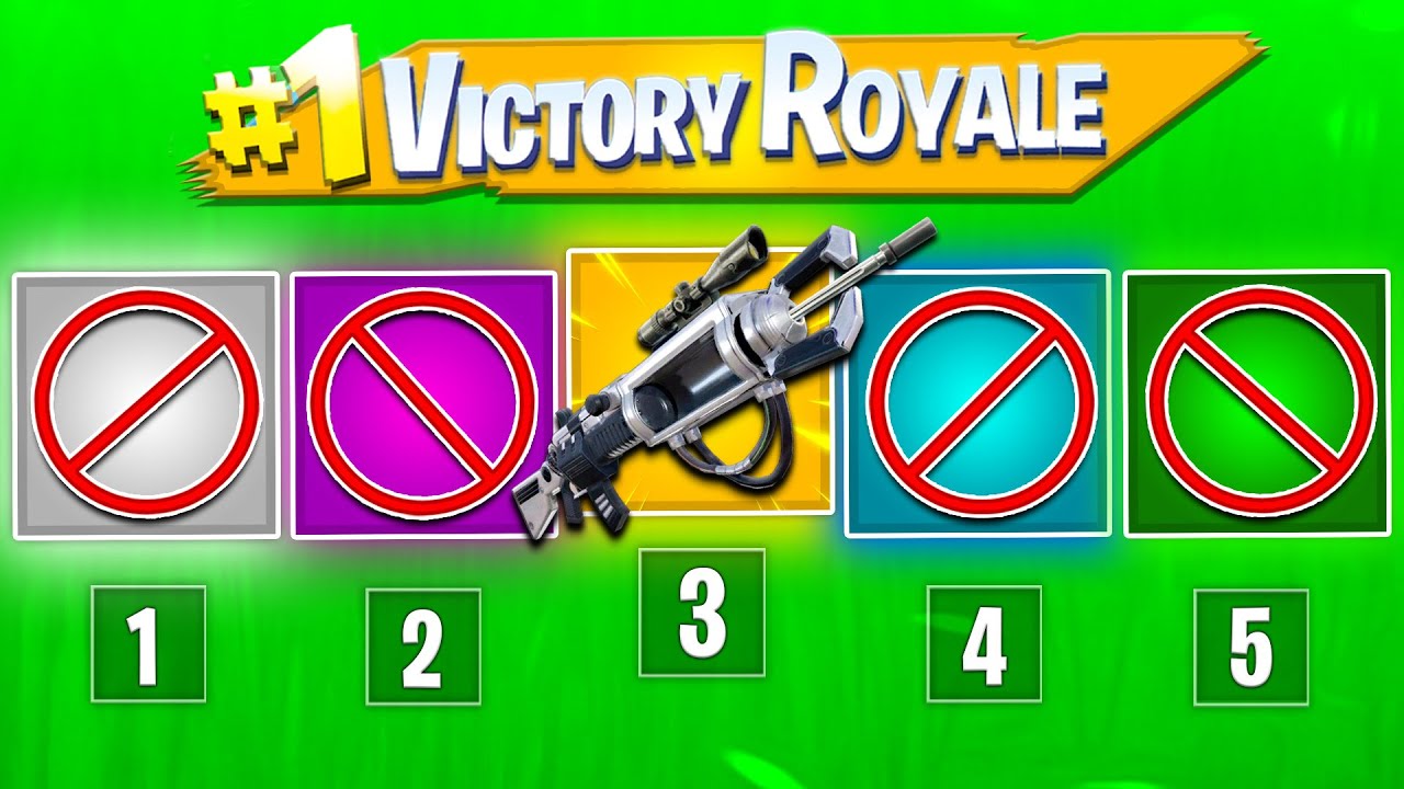 TYLKO JEDEN SLOT CHALLENGE w Fortnite - YouTube