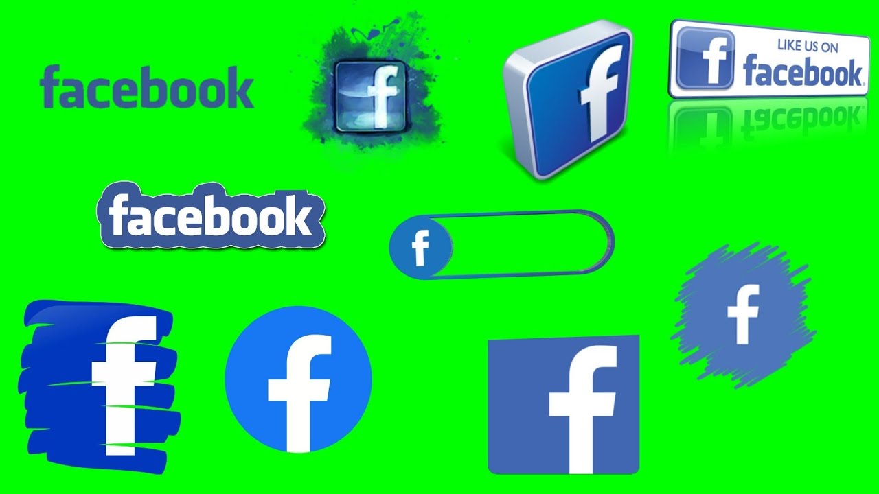 🔥"FACEBOOK"🔥"GREEN👍🏾SCREEN" | ''LOGO TOP' 10 LOGO''👍🏾 ️ - YouTube