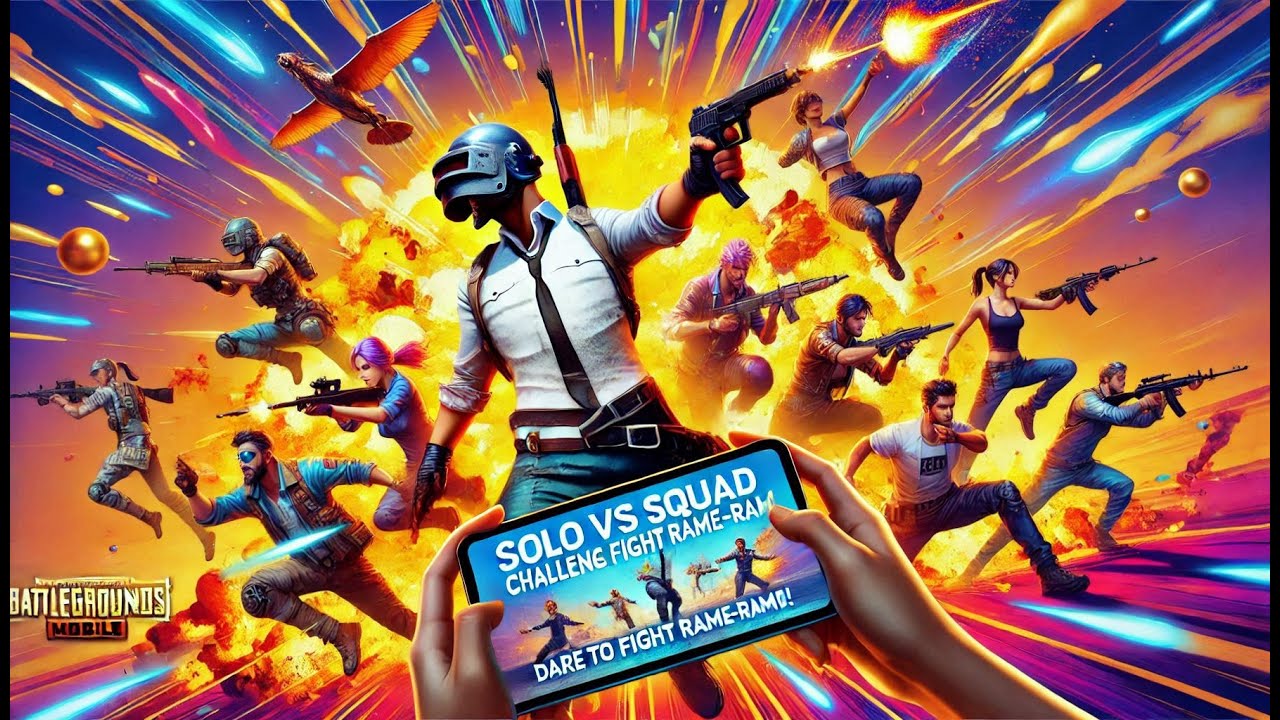 TANTANGAN SOLO VS SQUAD DI IPAD MINI 5: BERANI LAWAN RAME-RAME! 💥 - YouTube