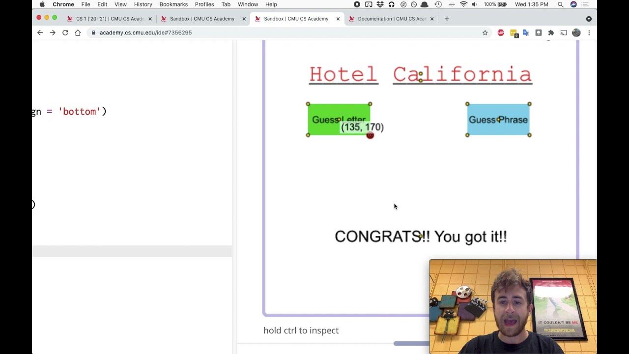 Python String Methods - CMU CS Academy 9.3.1 - YouTube