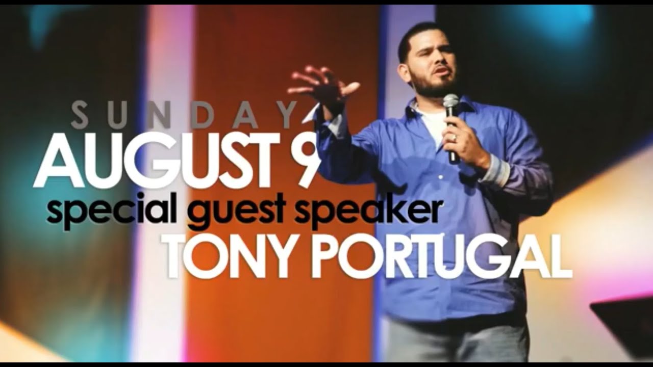 Guest Speaker Tony Portugal - YouTube