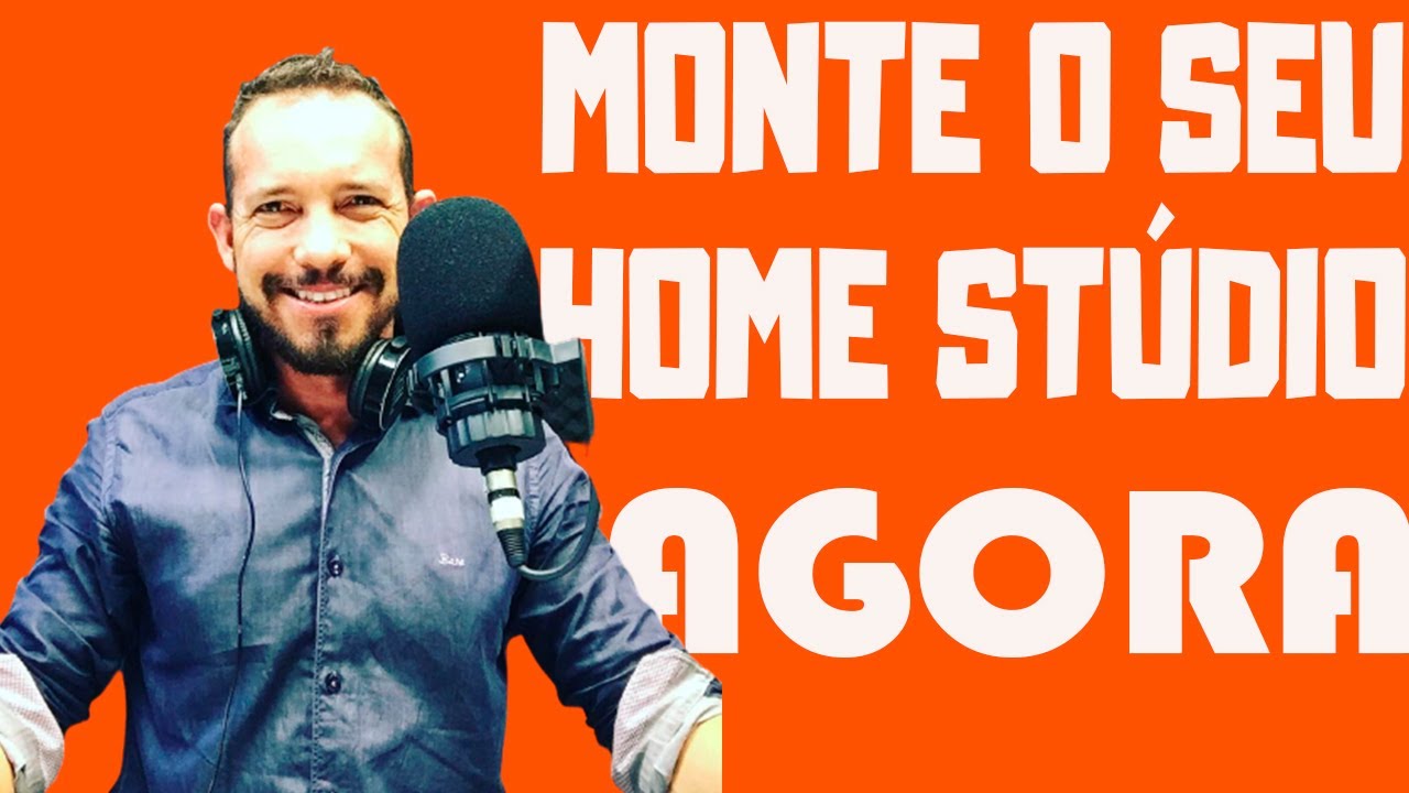 COMO Montar UM HOME STÚDIO de forma mais simples e BARATA! - YouTube