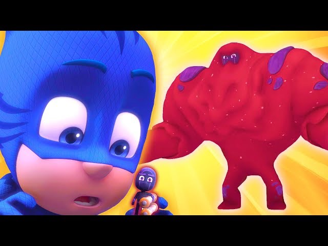 PJ Masks Episode | Ninjalino turns into Splat Monster | Cartoons for ...