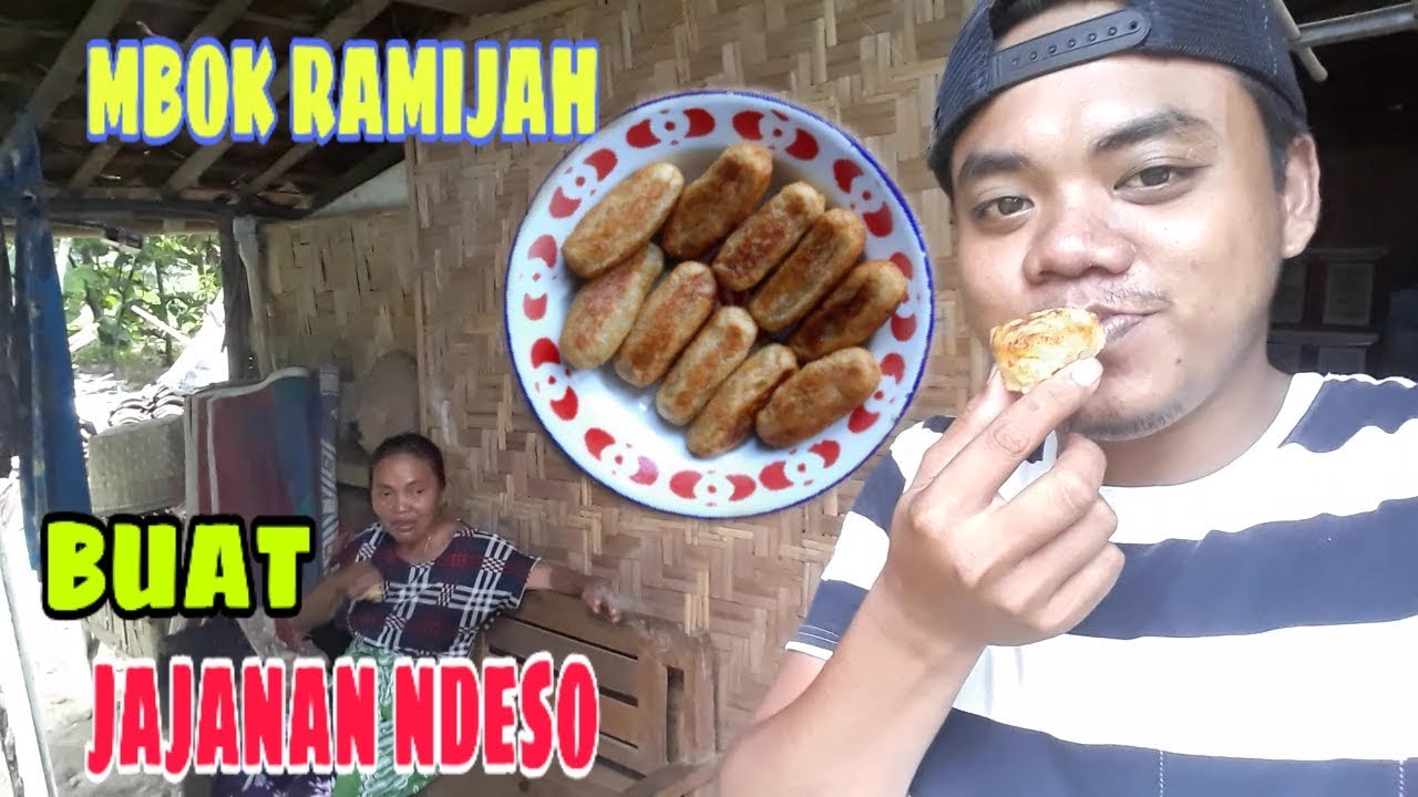 Buat Jajanan Murah Rasanya Enak Banget Mbok Ramijah Youtube