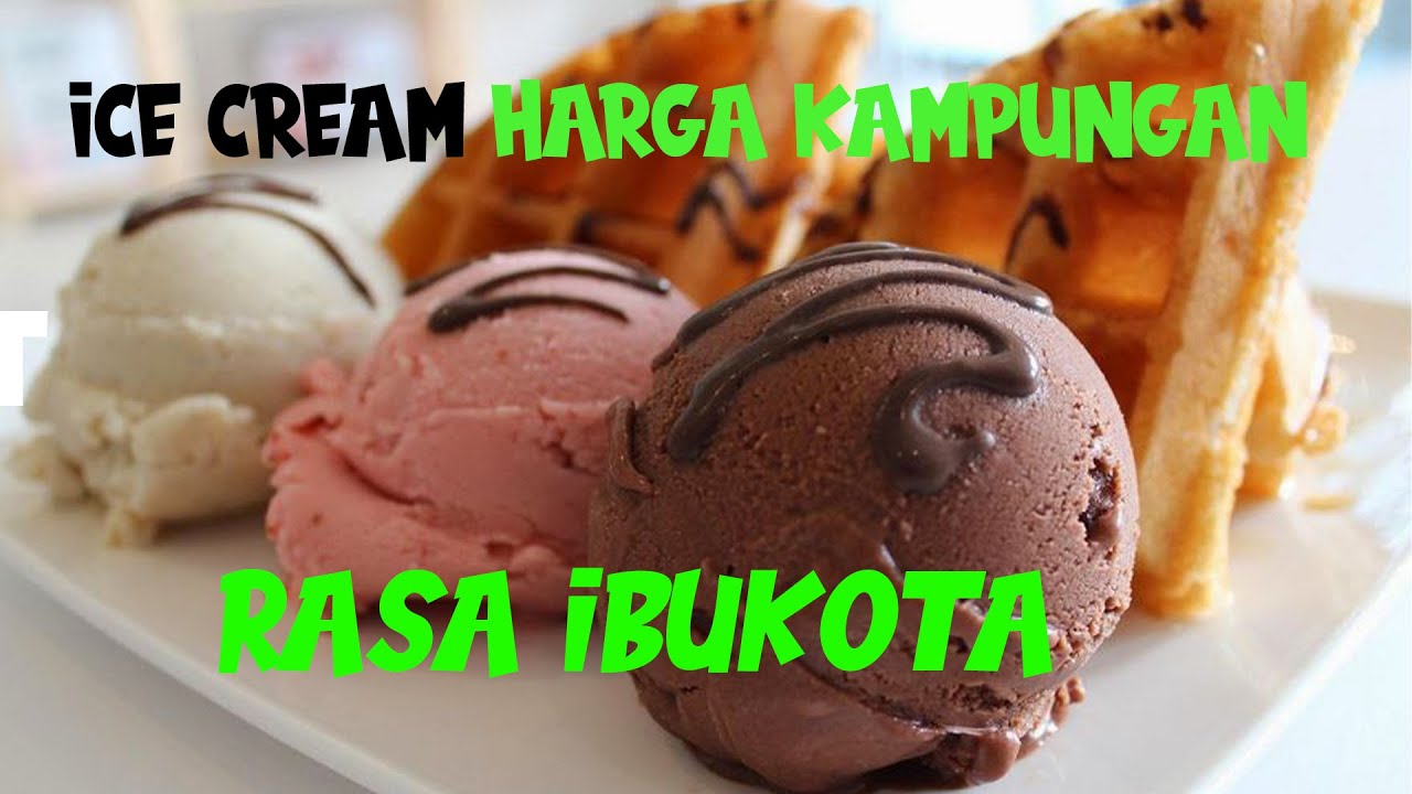 TUTORIAL MEMBUAT ES KRIM SUSU 3 RASA - YouTube