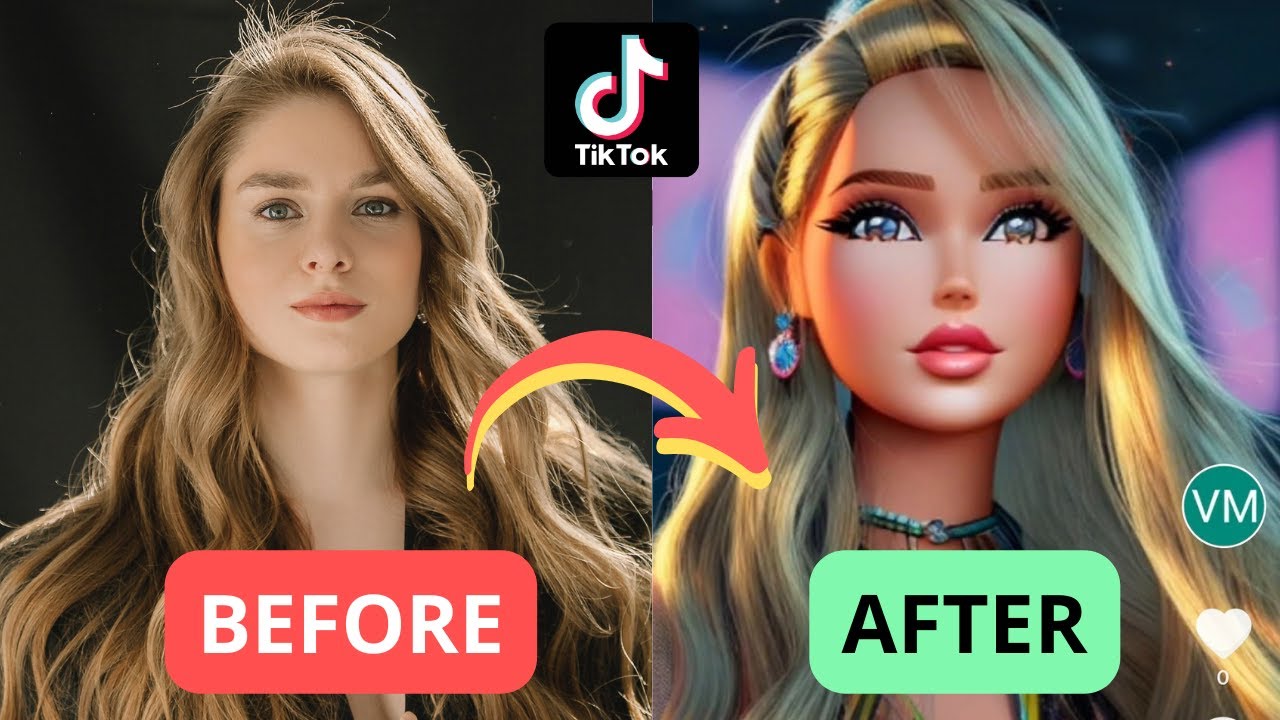How to Use Barbie Filter on TikTok | New Barbie Trend Tiktok 2023 - YouTube