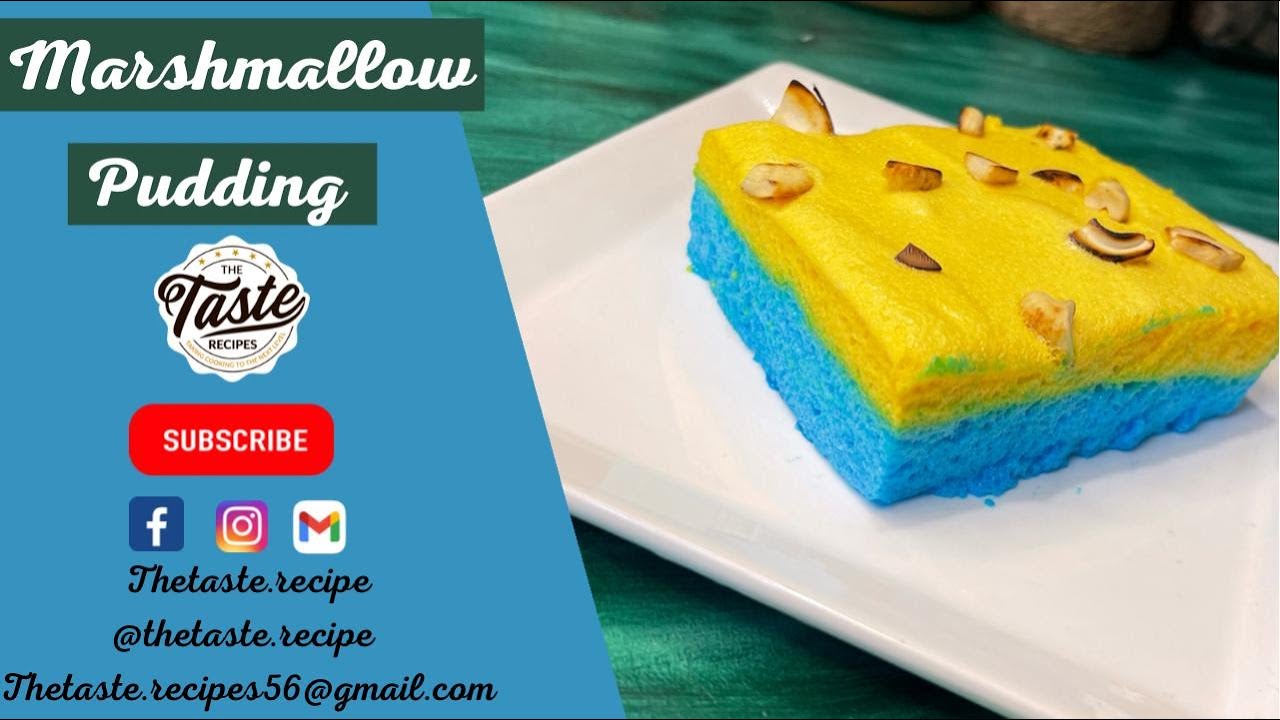 Marshmallow Pudding| The Taste Recipes| #Marshmallowpudding#Desserts# ...