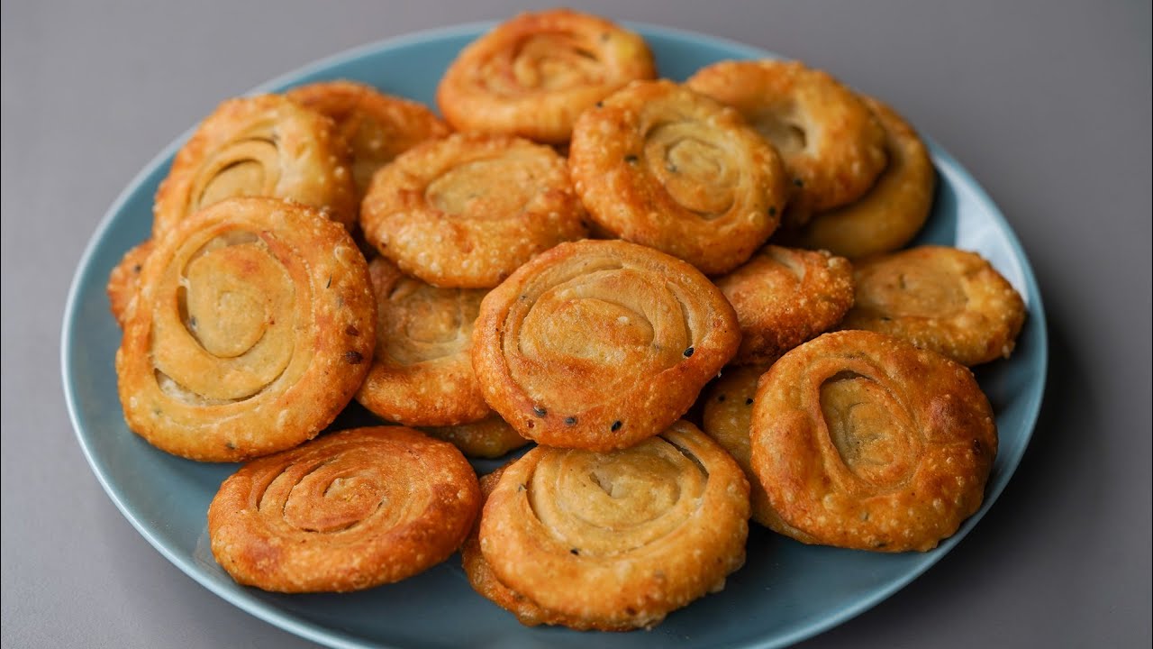 Flour Potato Swirl Snacks Recipe | Potato Snacks Recipe | Easy & Quick ...